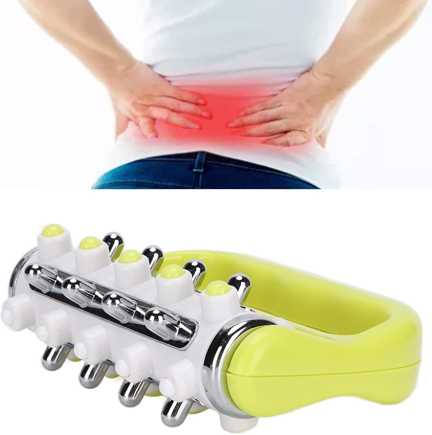 Back Massage Device with Rollers - Manual Body Massage and Electric ...