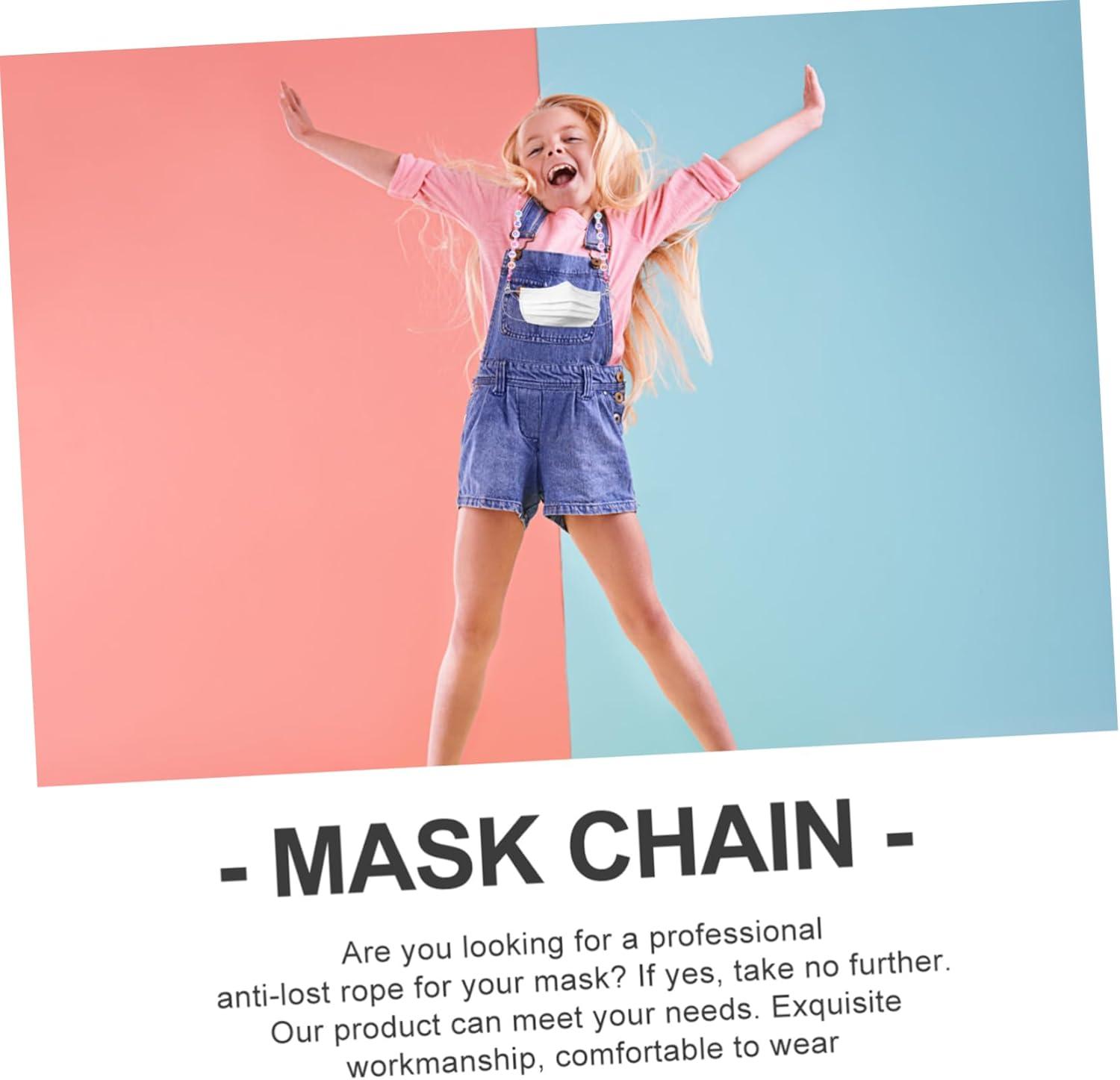 Buy Minkissy 6 Pack Anti-Loss Mask Chains - Face Protection Lanyards & Glasses Straps for ...