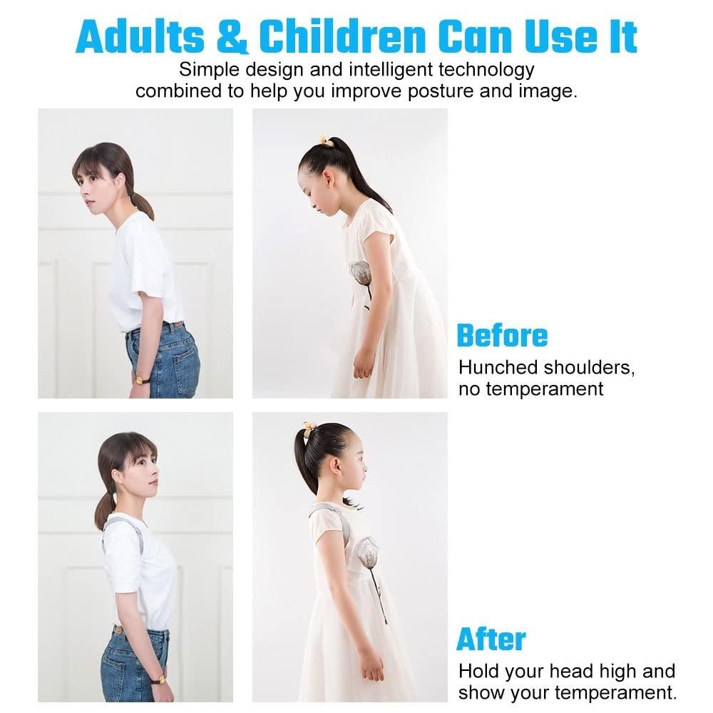Smart Electric Posture Corrector for Adults & Kids | Adjustable Upper ...