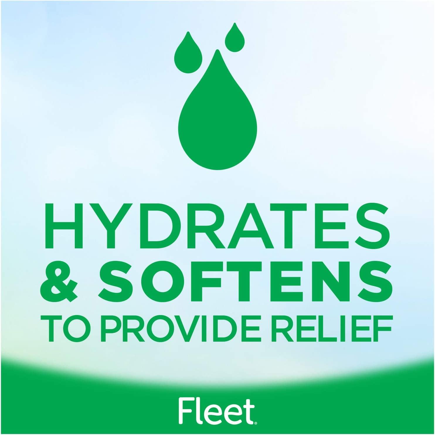 Fleet Saline Enema for Adult Constipation - 4 Bottles, 4.5 fl oz per ...