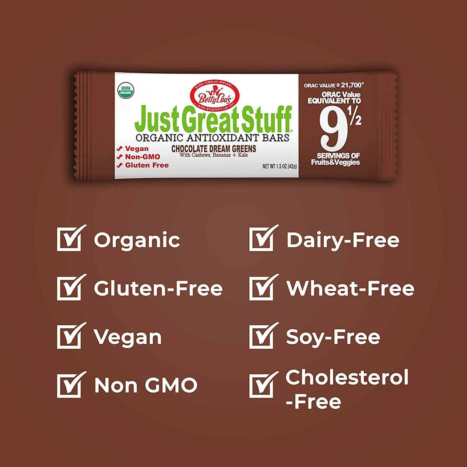 Just Great Stuff Bars Betty Lou's Inc. Wholesale Products