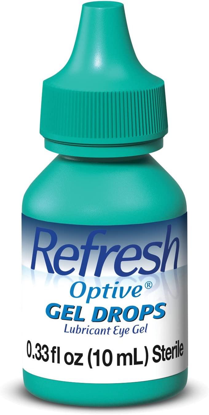 Refresh Optive Gel Drops Lubricant Eye Gel 0.33 Fl Oz - Pack of 1 ...
