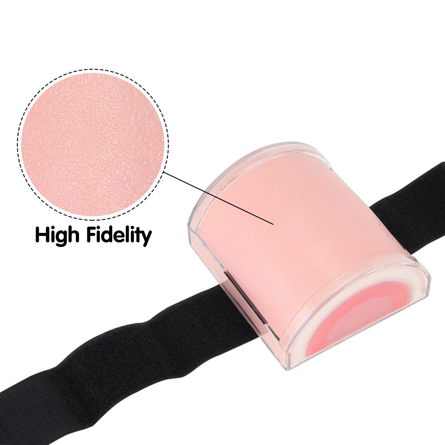 MIIRR Intramuscular Injection Training Pad - Simulated Human Skin for ...