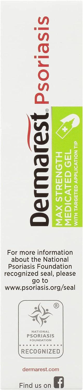 Dermarest Psoriasis Medicated Treatment Gel 4 oz (Pack of 6 ...