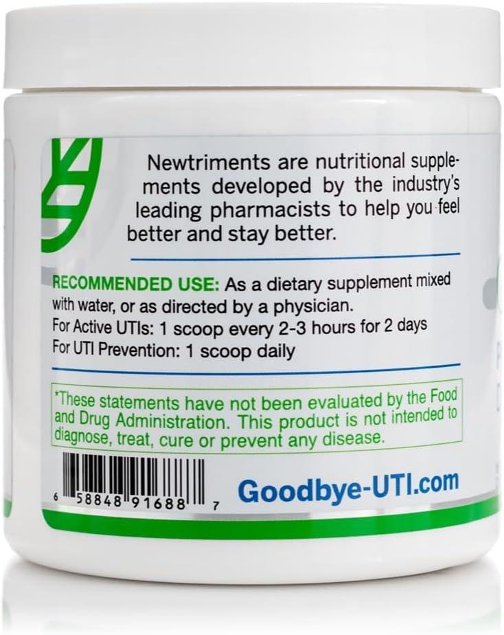 Goodbye UTI Test and Treat Kit 50 Color-Coded Strips and 30 Servings of ...