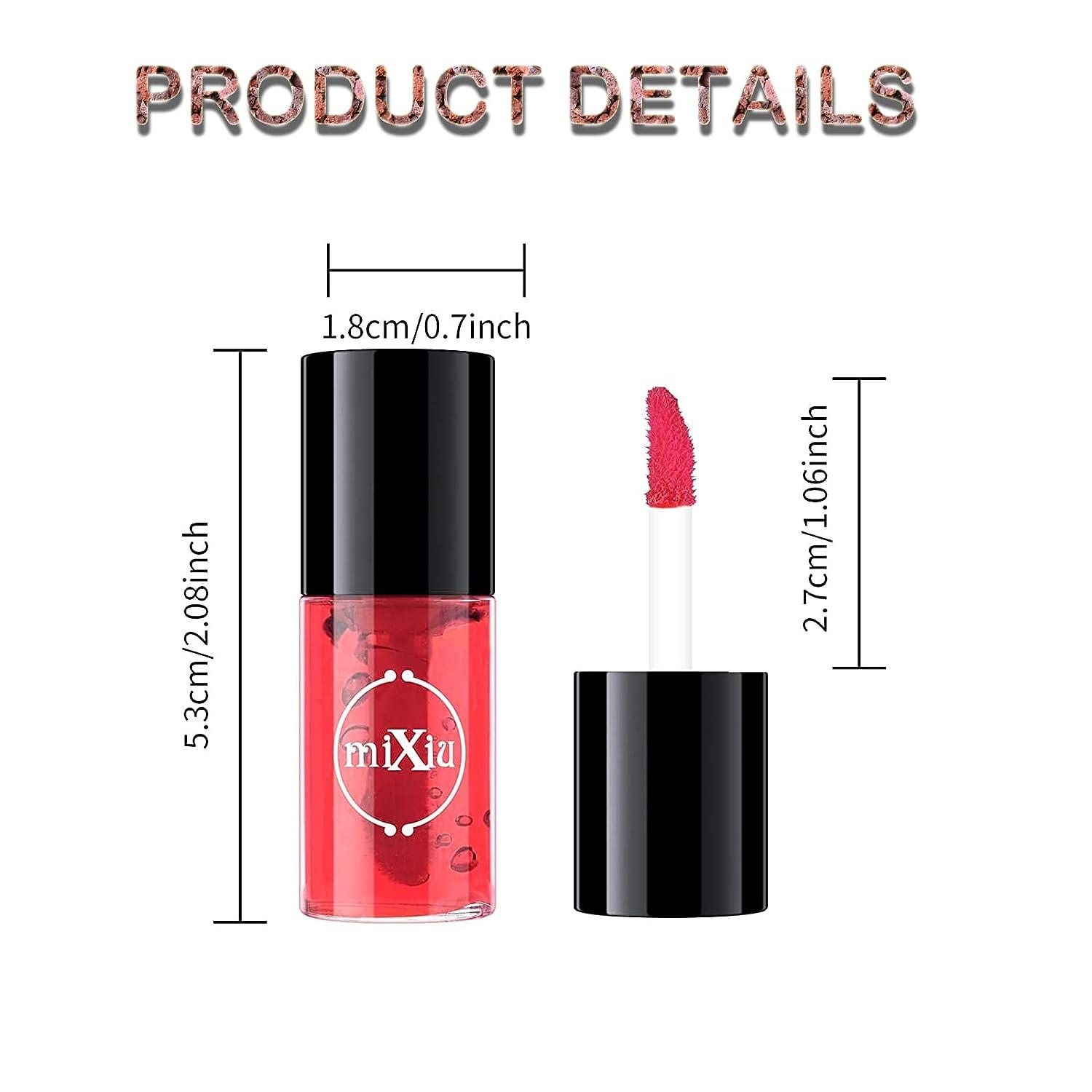 3 Colors Lip Stain Tint Set - Long Lasting Waterproof Mini Liquid ...