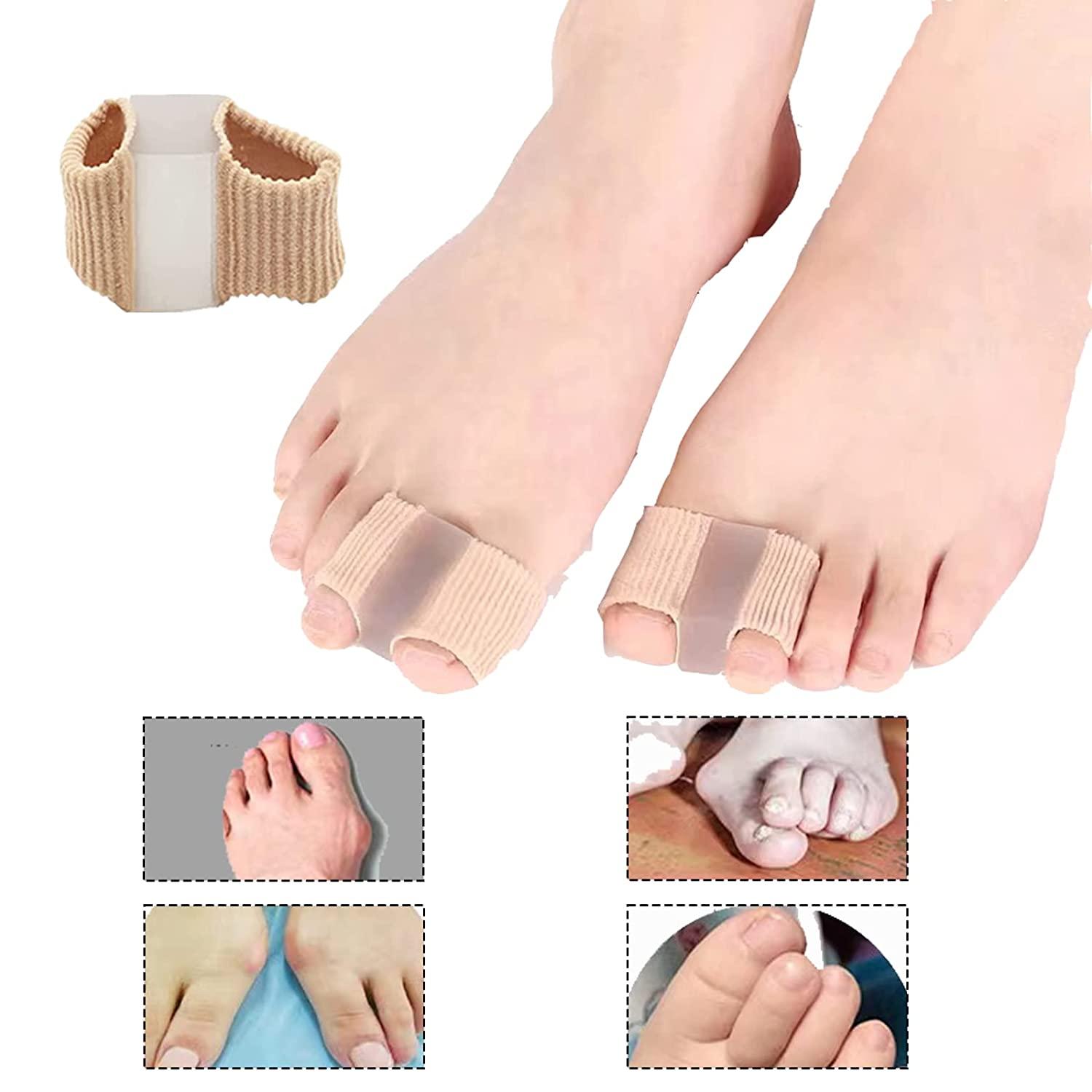12 Pack Toe Spacers for Women and Men - Overlapping Toes, Bunions ...