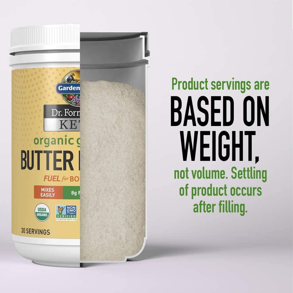 Organic Keto Grass Fed Butter Powder 30 Servings - 8g Fat MCTs & CLA ...