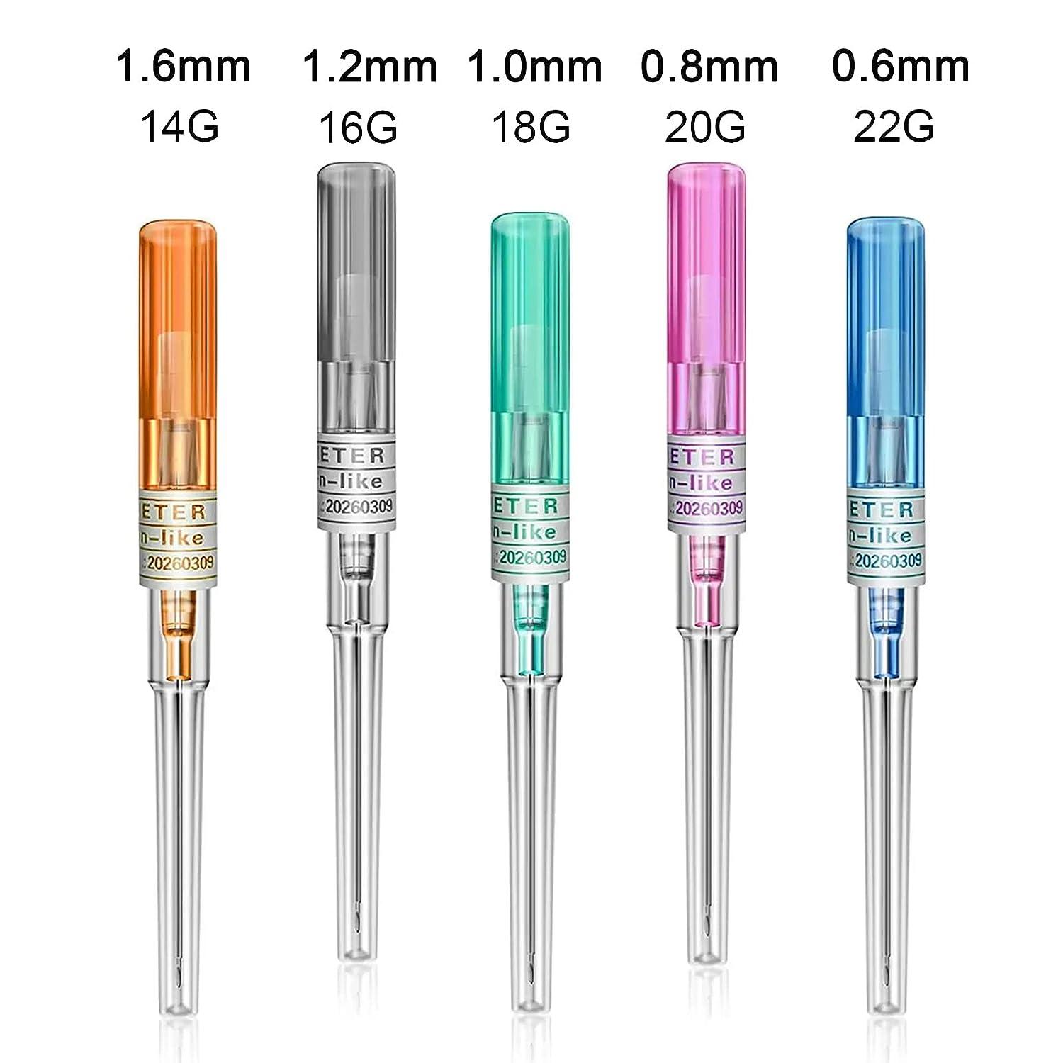 TONBAO 16G Disposable Catheter Piercing Needles - Pack of 10 | Hollow ...