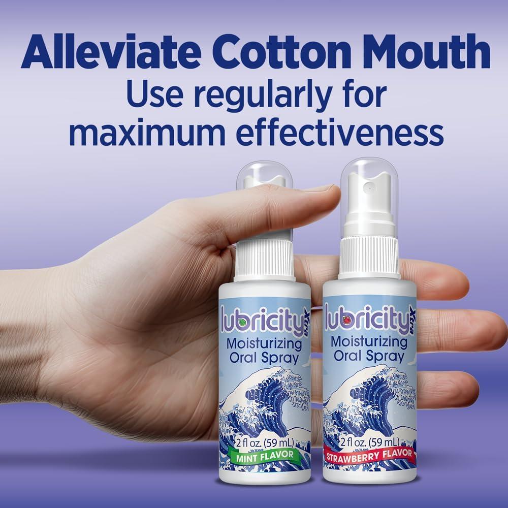 Advanced Dry Mouth Spray - Hyaluronic Acid & Xylitol - Strawberry ...