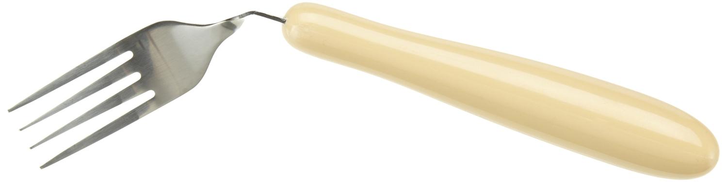 NRS Healthcare Right Angled Fork - Ergonomic Caring Cutlery for Easy ...