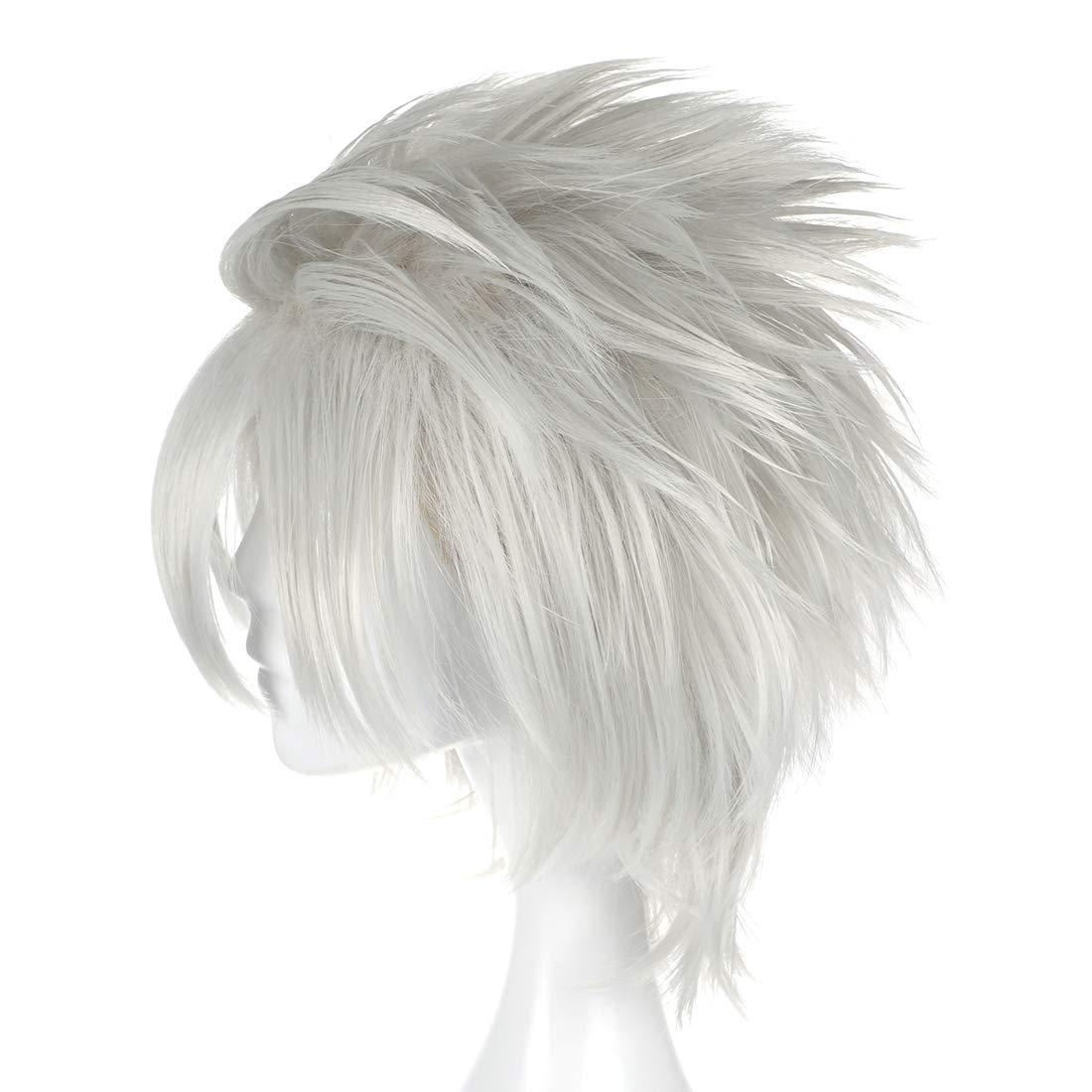 Buy CoolChange Kakashi Hatake Cosplay Wig - White | Premium Quality ...