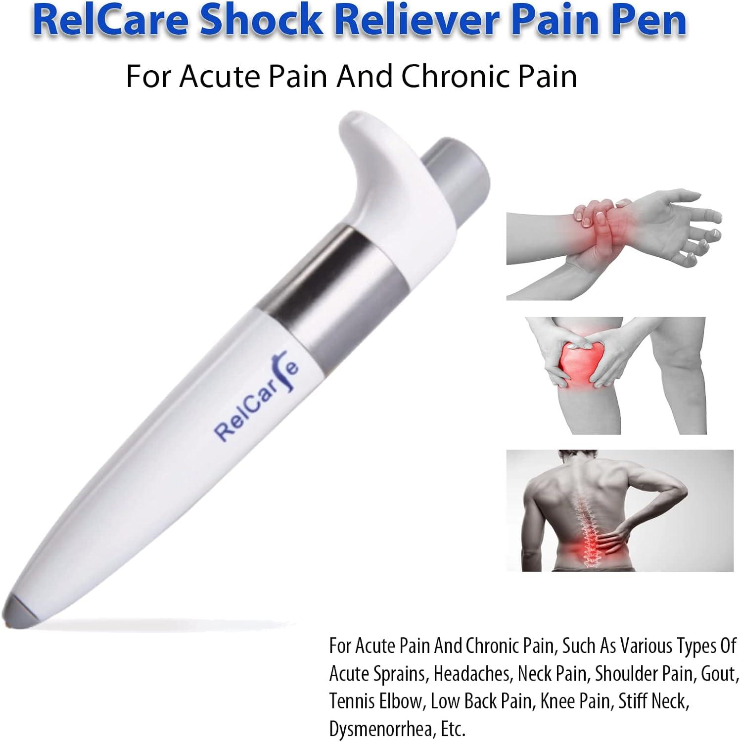 Relcare Shock Reliever Pain Pen - Fast-Acting Self-Massage Device | Buy ...