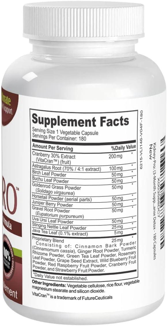 Kidney-Pro: 21-in-1 Kidney Health Supplement (3-Month Supply) | Total ...