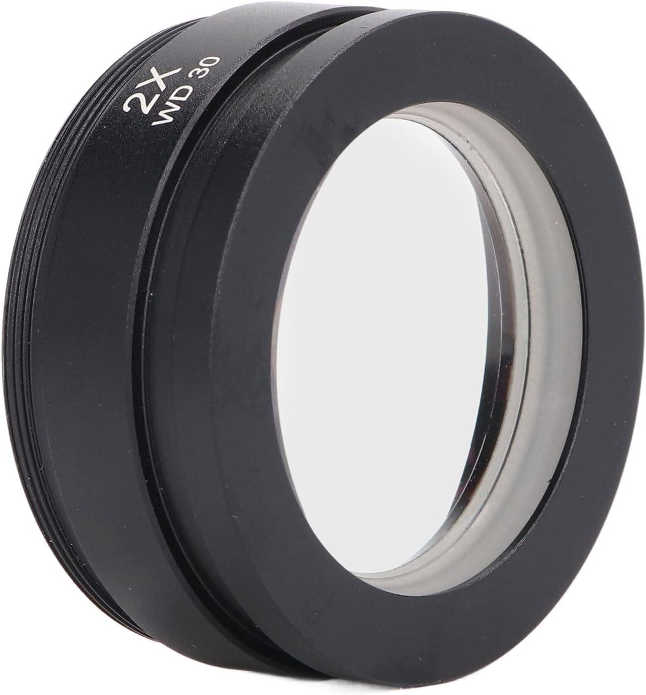 2X Barlow Lens Microscope Accessory for Stereo Microscope - Aluminium ...