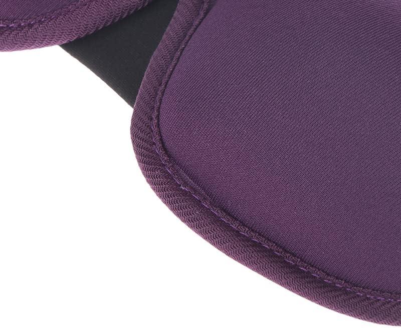 3D Contoured Cup Sleep Eye Mask - Purple | Block Out Light for Travel ...