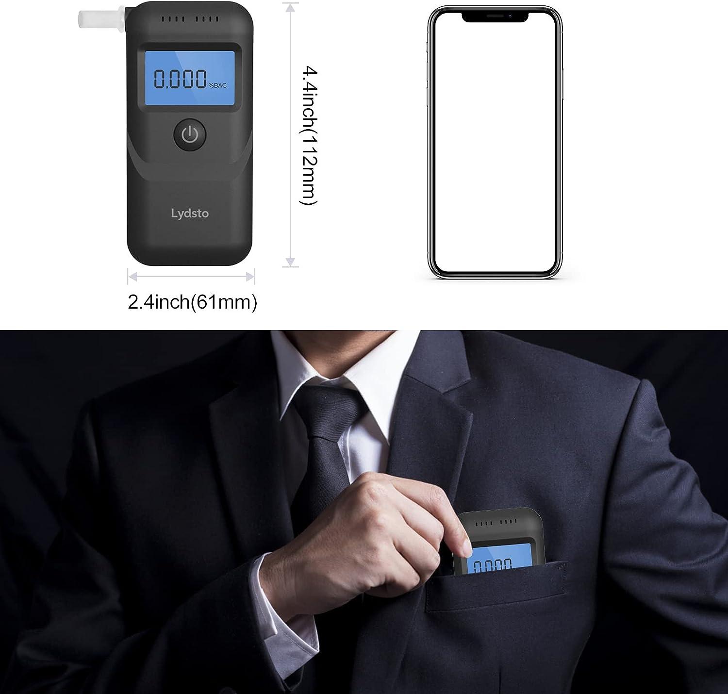 Lydsto Portable Breathalyzer Alcohol Tester with LED Display and ...