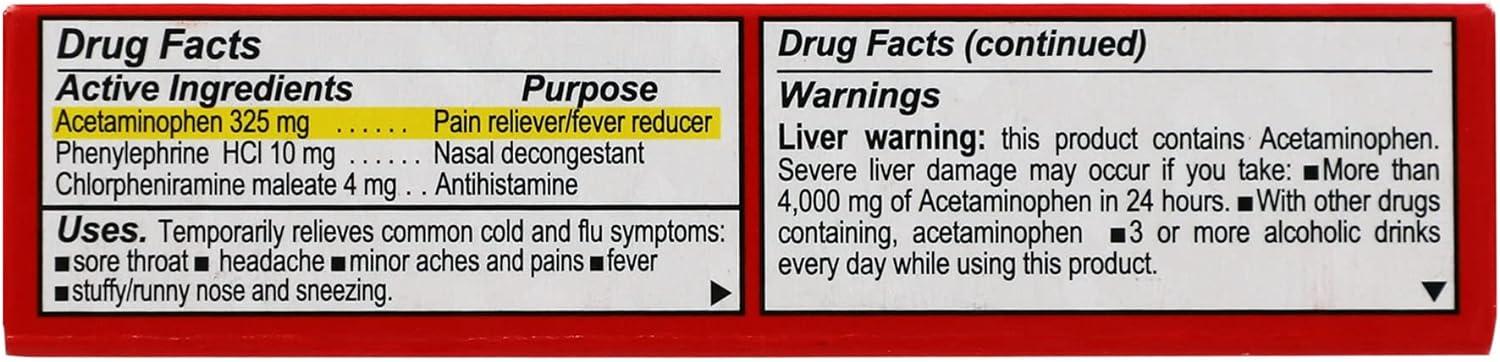 ANTIFLU-DES Cold and Flu Symptom Relief Fever Reducer 24 Capsules (2 Boxes) | Buy Now with ...