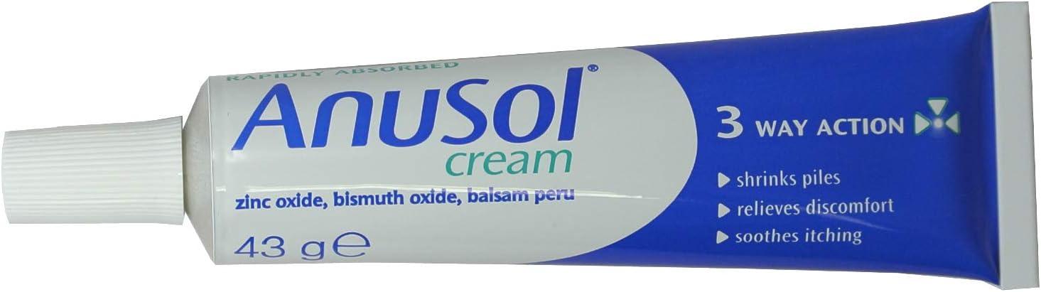Anusol Haemorrhoids Piles Treatment Cream 43g - Pack of 2