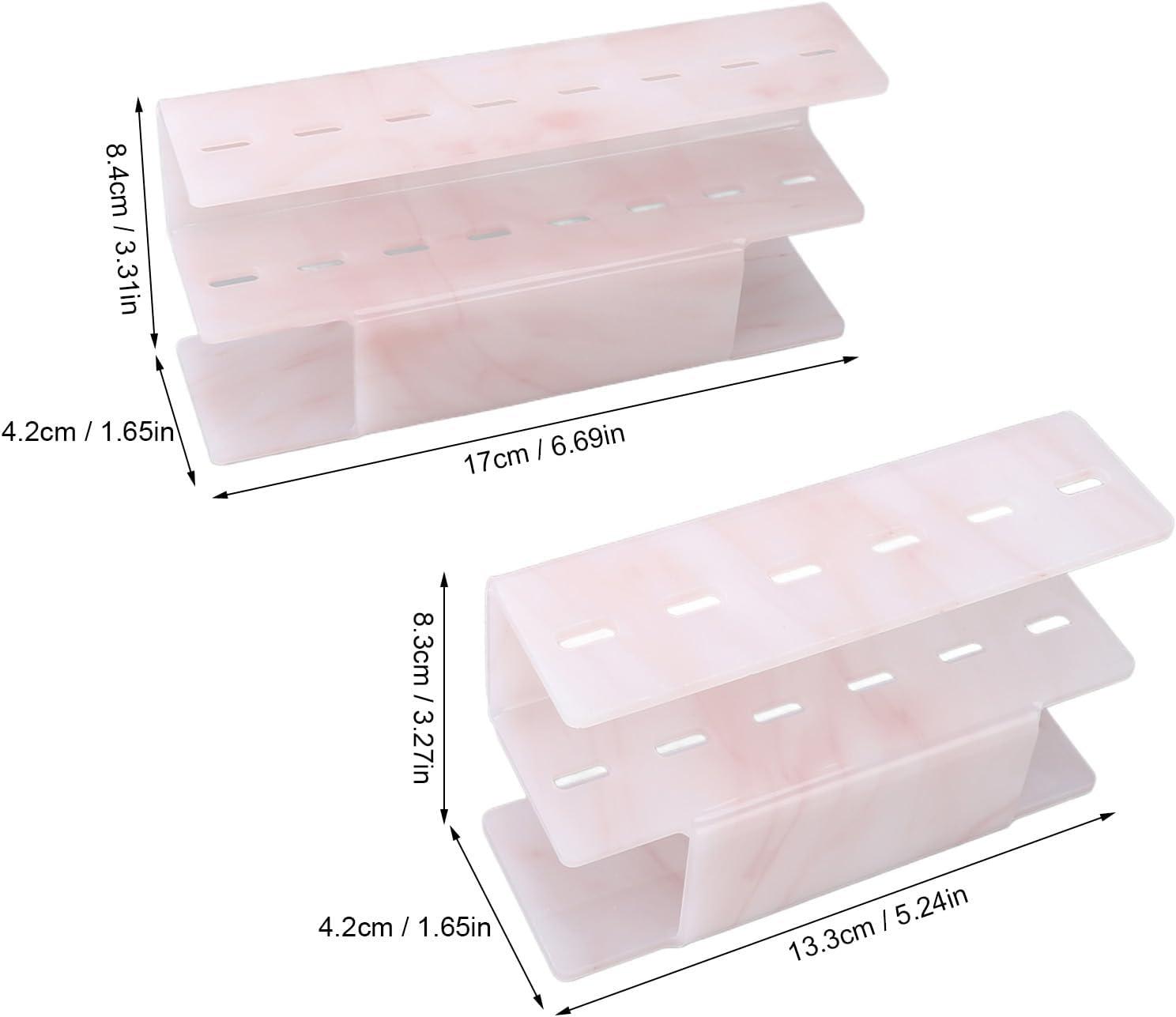 Optimal Tweezers Organizer Rack for Beauty Salons - 6 & 8 Holes Plastic ...