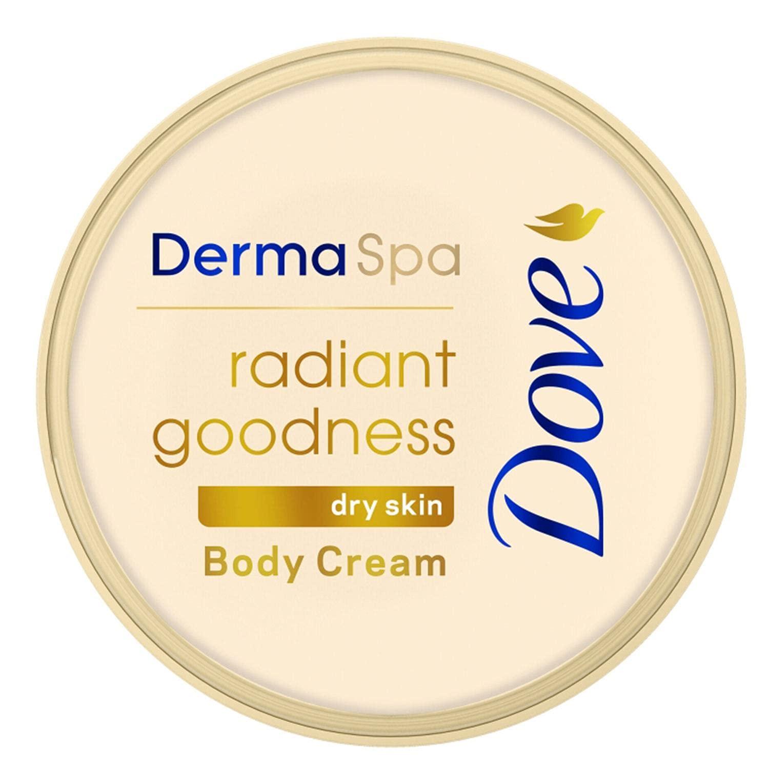 Dove Derma Spa Goodness 3 Body Cream 300 ml - Nourishing Body Lotion ...