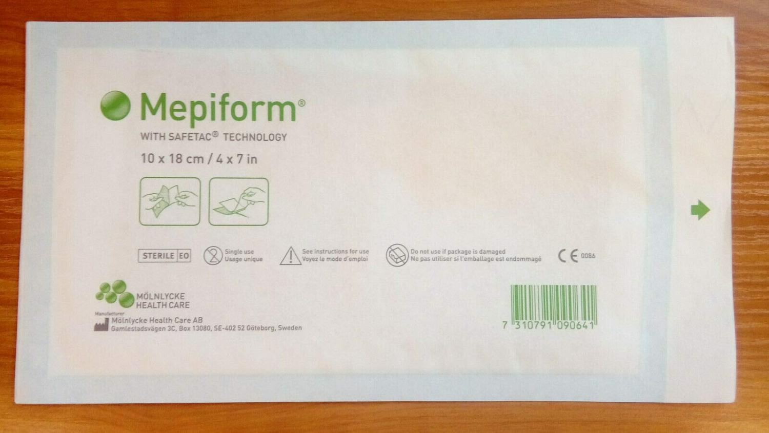 Mepiform 4 x 7 Silicone Scar Dressing - Skin Care Treatment | Buy Now ...
