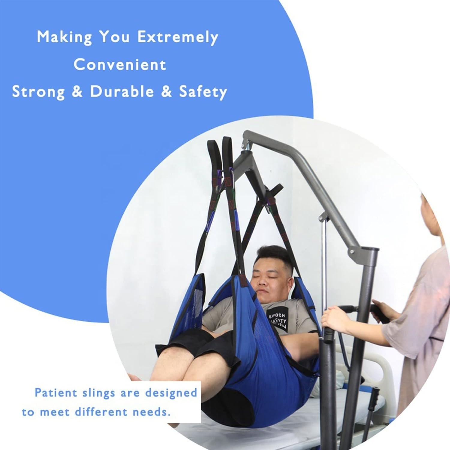 Full Body Patient Lift Sling Universal Full Body Mesh Lift Sling with ...