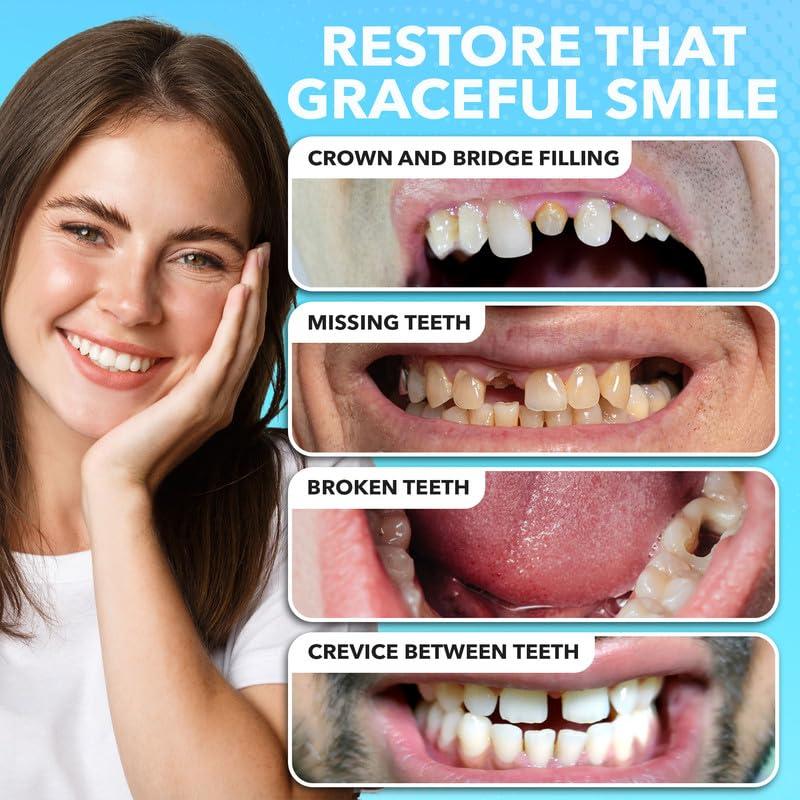 JJ CARE Tooth Repair Kit | Dental Care for Broken & Chipped Teeth ...