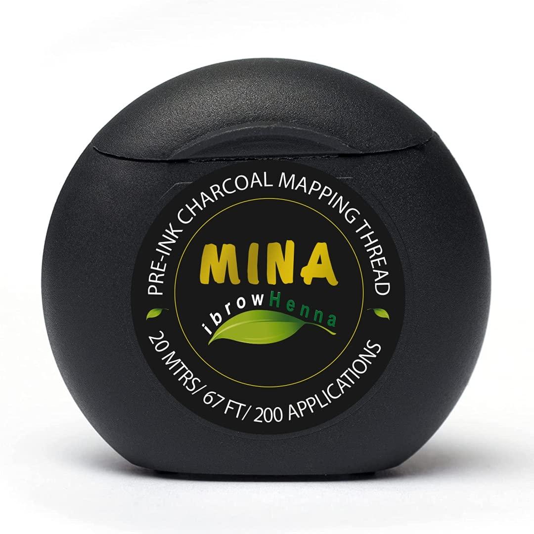 MINA ibrow Pre-Inked Microblading String | Bamboo Charcoal Thread ...