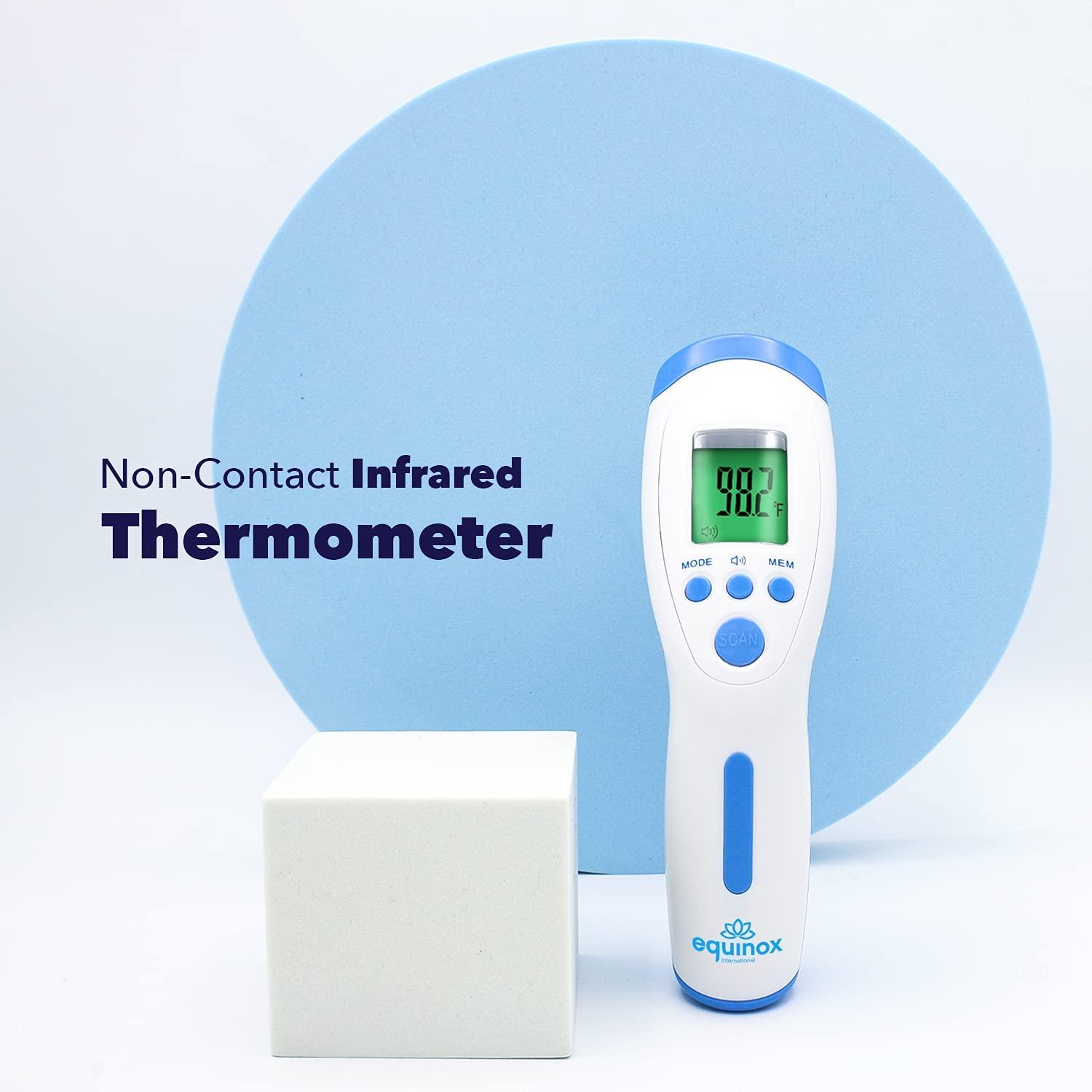 Equinox Digital Forehead Thermometer - No Touch Thermometer for Adults ...
