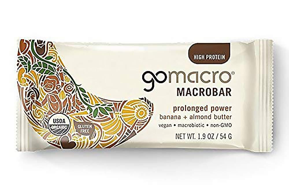 GoMacro Organic Vegan Protein Bars - Banana & Almond Butter (12-Pack ...