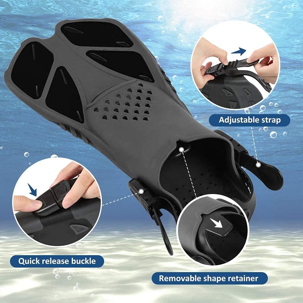 Keep ダイビング Open Heel スキューバ ダイビング Long Fins