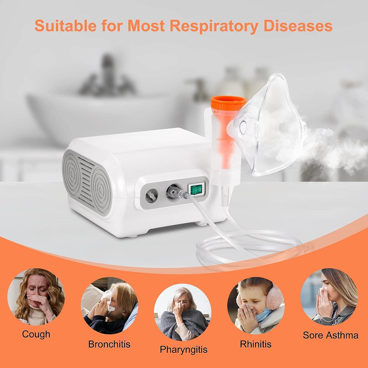 Portable Compressor Nebulizer for Adults & Kids - Personal Steam ...