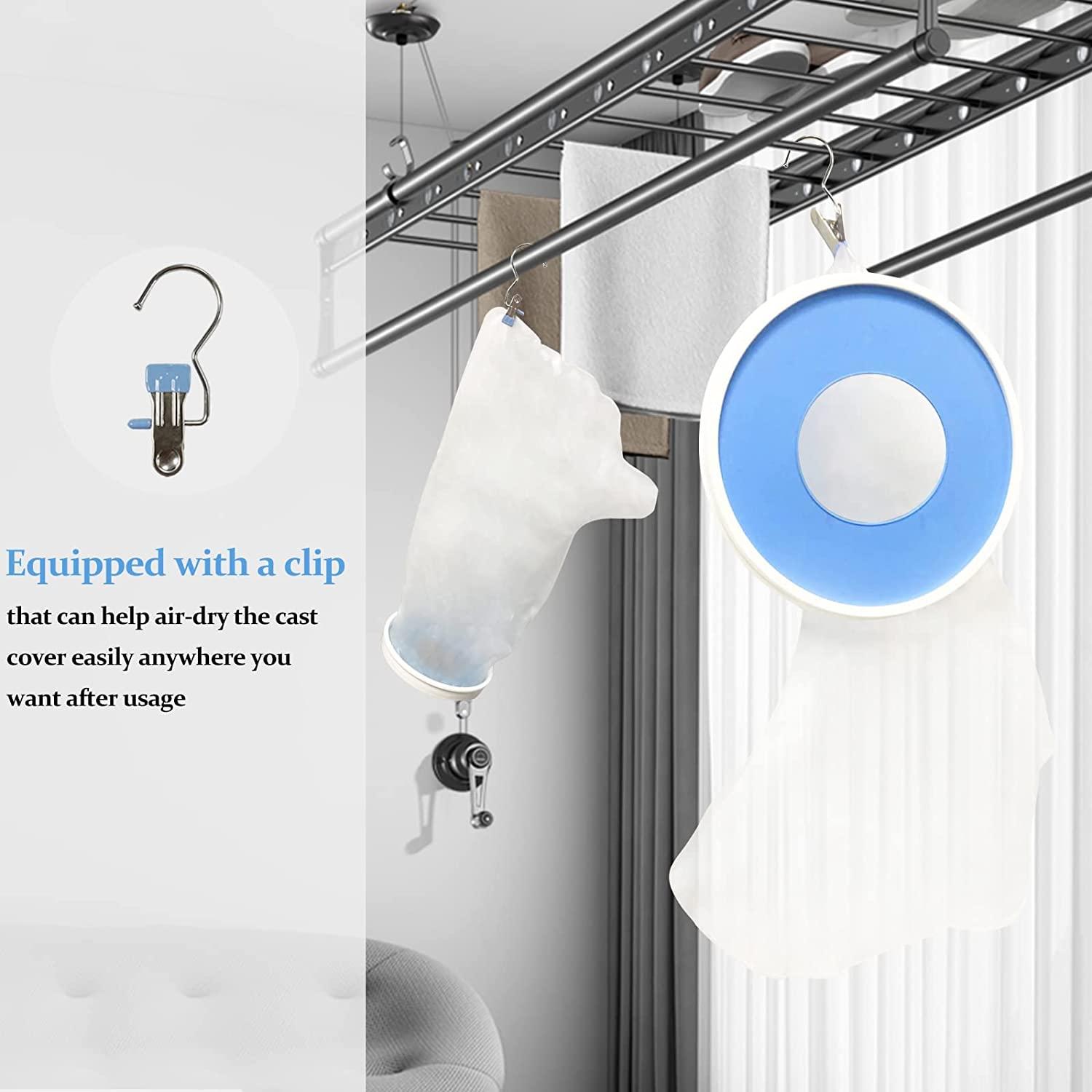 YUNCHI Waterproof Extra Wide Leg Cast Cover for Shower - XL-Extra Wide ...