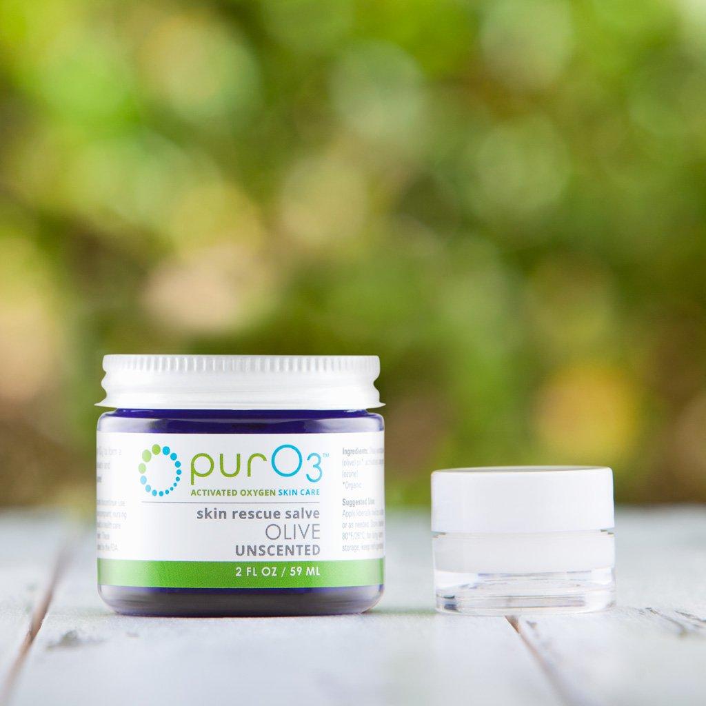 PurO3 Ultimate Sample Pack: Ozonated Oil for Natural Skincare and ...