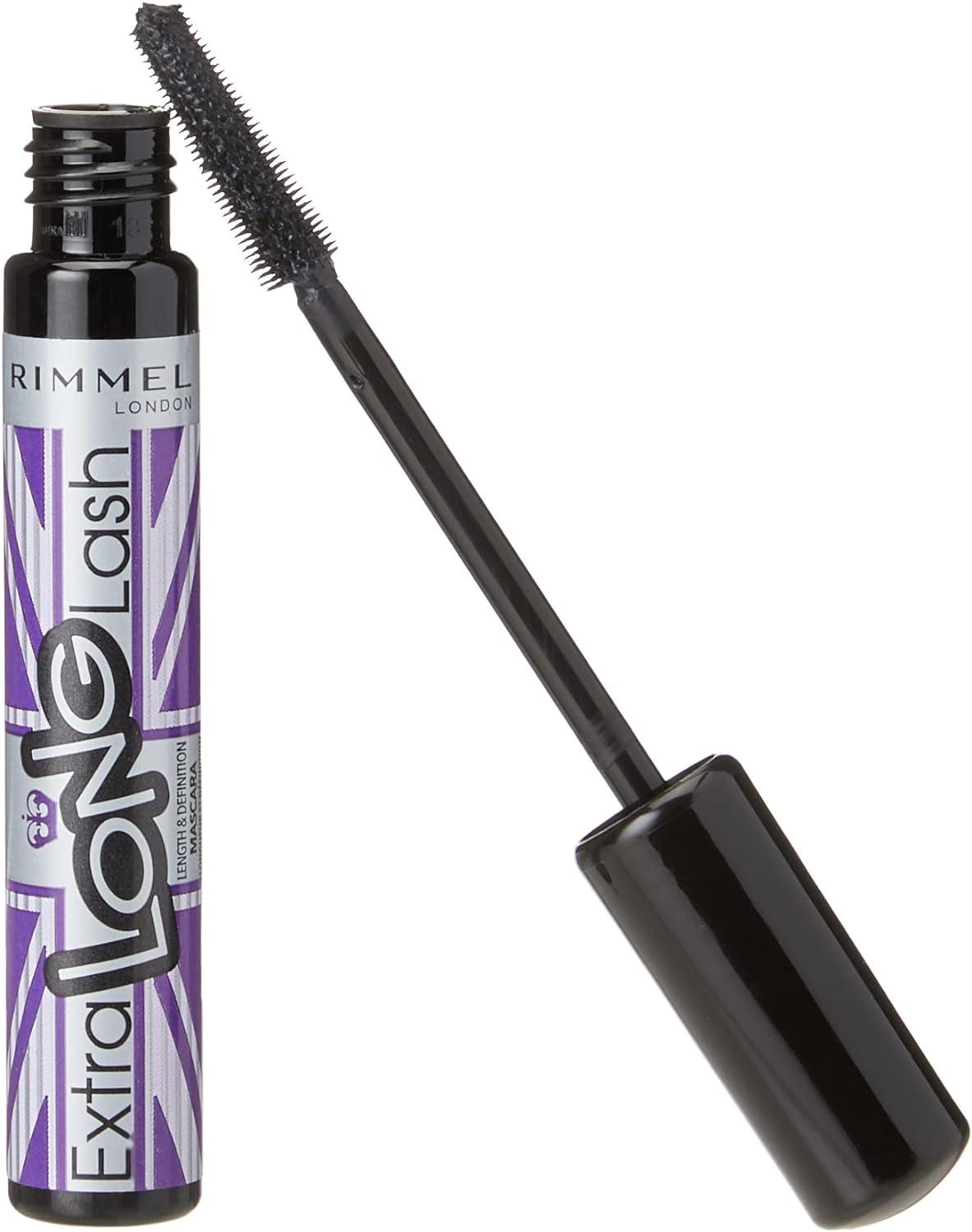 Rimmel Extra Long Lash Mascara Extreme Black 8ml - Lengthening and ...