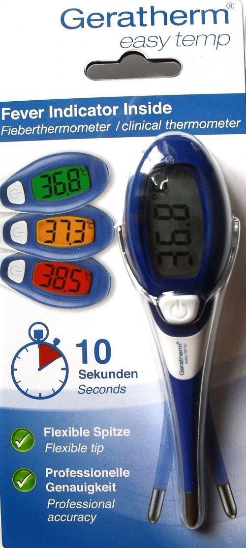 Buy GERATHERM Easy Temp Digital Fever Thermometer - Accurate & Fast ...
