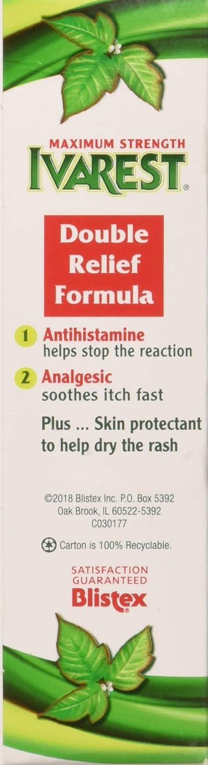 Ivarest 8 Hour Maximum Strength Anti - Itch Cream - 2 Oz