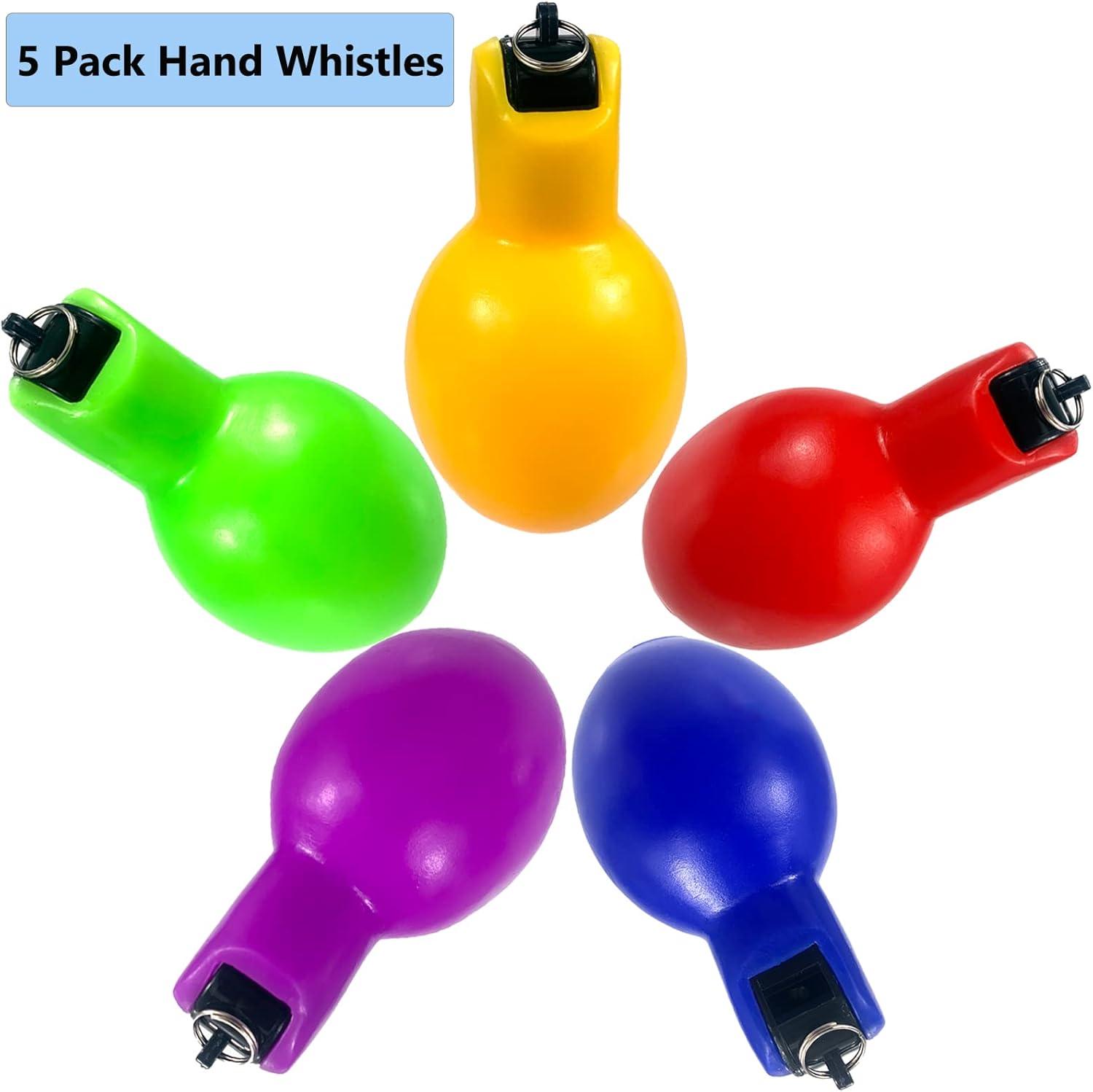 Buy Dingfeiyu 5-Piece Hand Whistle Set - Ideal for Coaches Referees Dog ...