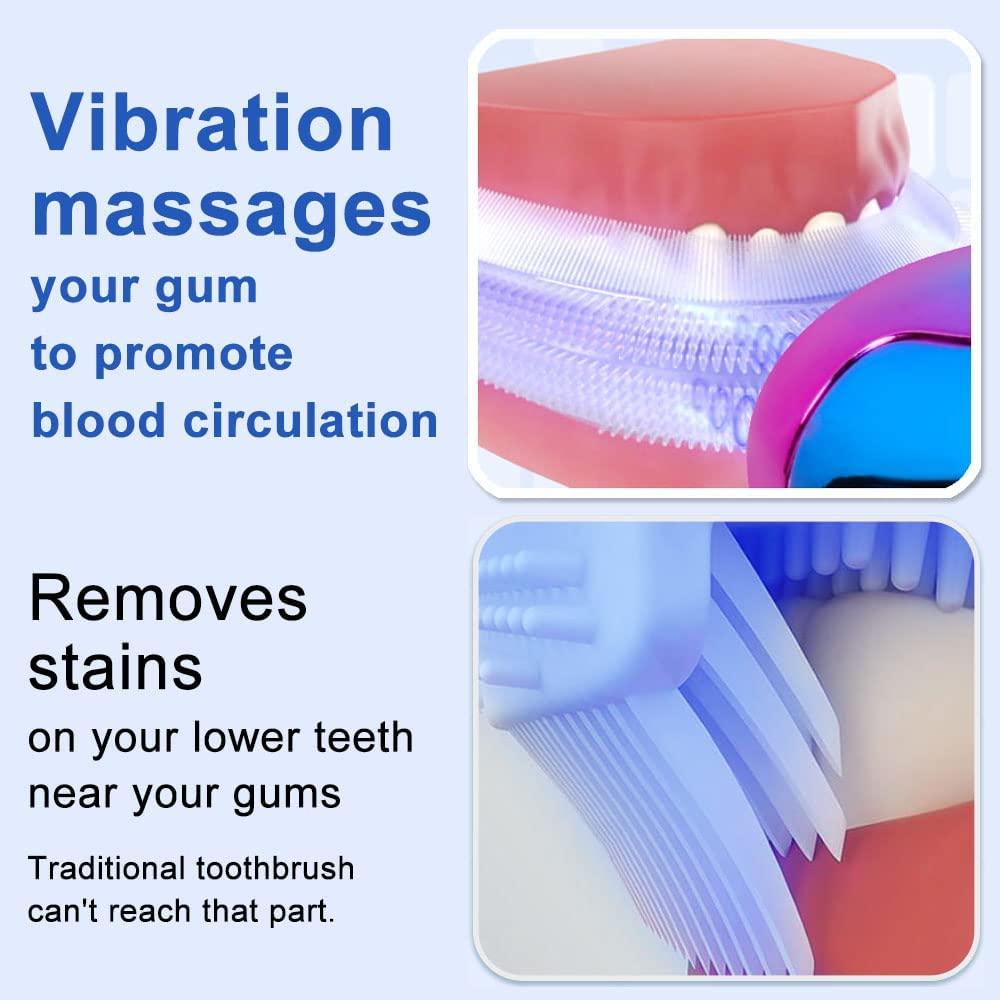 Ultrasonic Electric Toothbrush for Adults | Automatic 360 Toothbrush ...