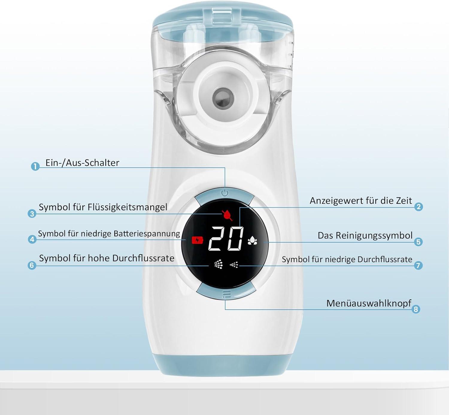 HithinkMed Rechargeable Inhalation Device for Adults & Children ...