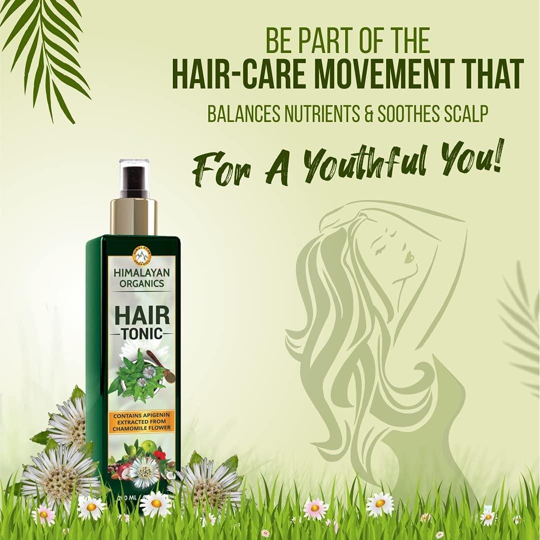 Himalayan Organics Pure Cold Press Virgin Hair Tonic 200ml - Natural ...