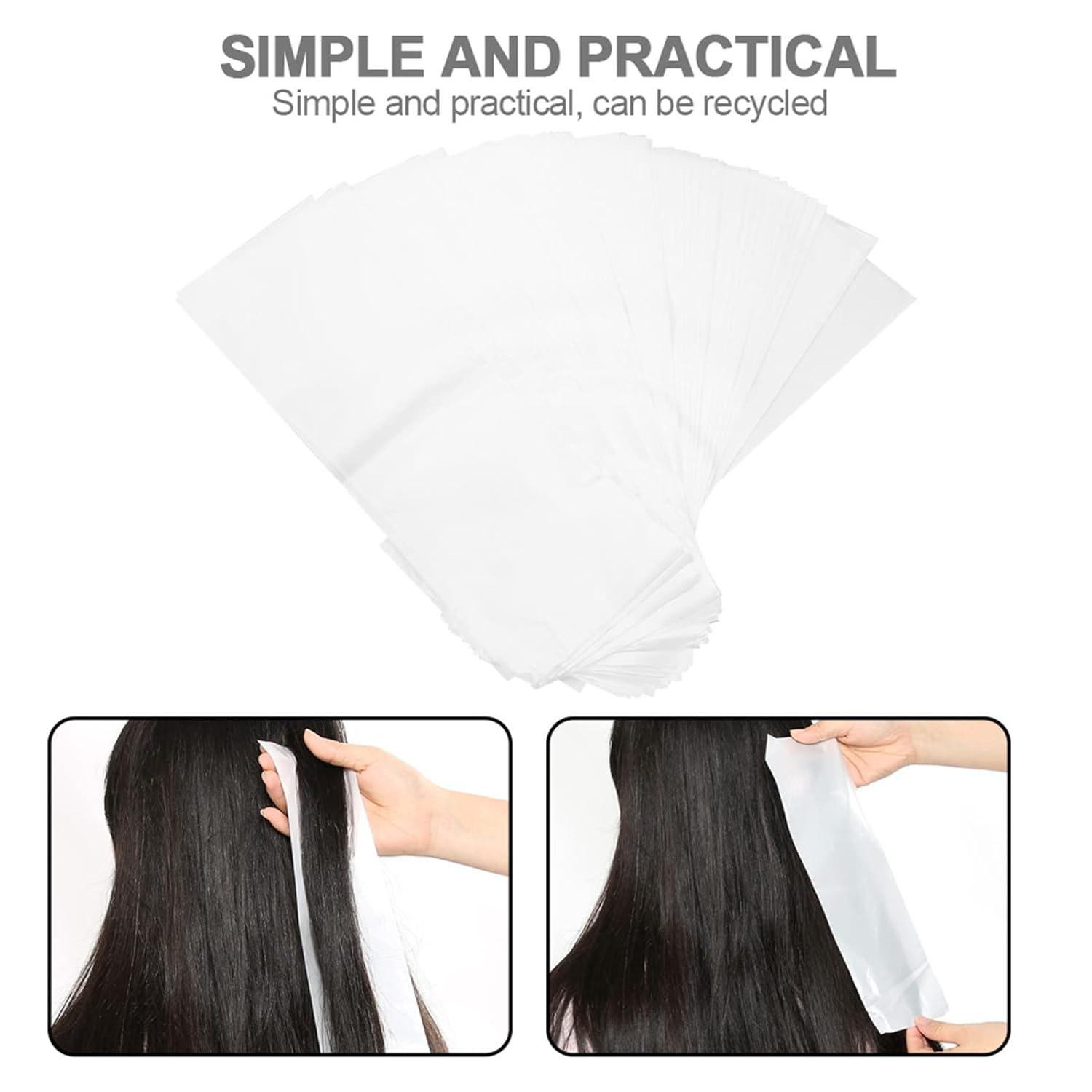 100PCS Professional Salon Hair Dye Paper | Recyclable Highlight Paper ...
