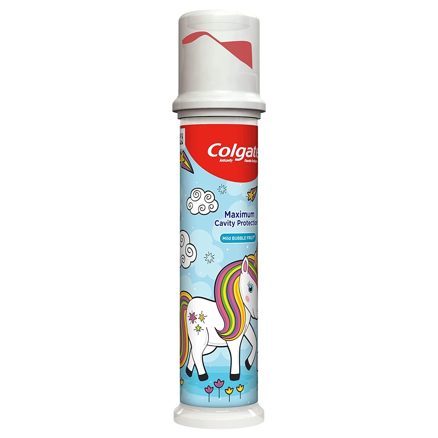 Colgate Kids Unicorn Toothpaste Pump, 4.4 Ounces, 6 count