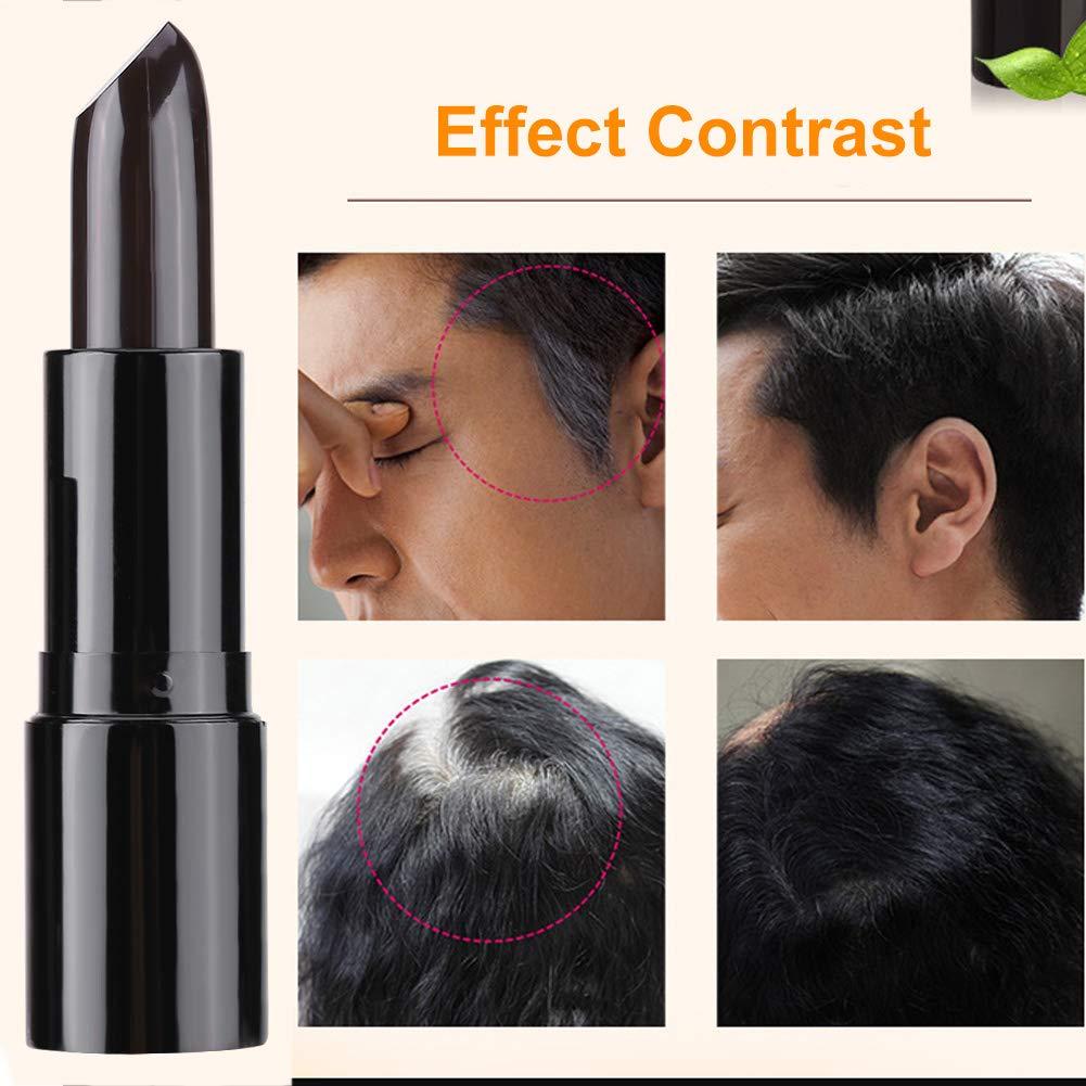 Hair Color Pen & Temporary Chalk - Dark Brown White Hair Coverage | DIY ...