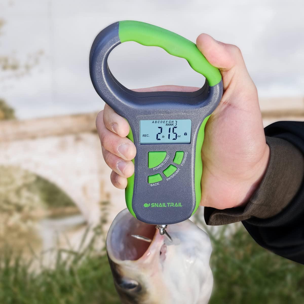 SNAIL TRAIL Fish Scales 7.5'' Floating Lip Gripper 50 lbs Digital ...