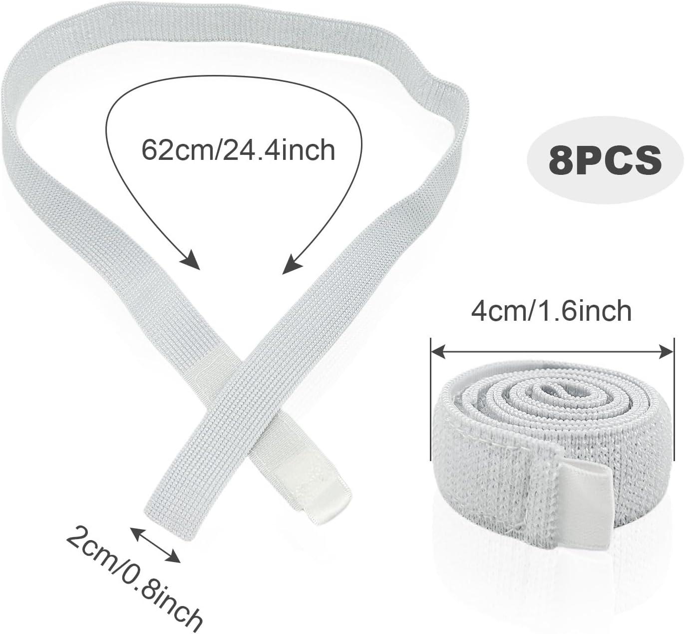 EUPSIIU 8 Pcs Fix Leg Bag Straps Urine Drainage Bag Strap Catheter Fix Leg Strap Fixation Tapes ...