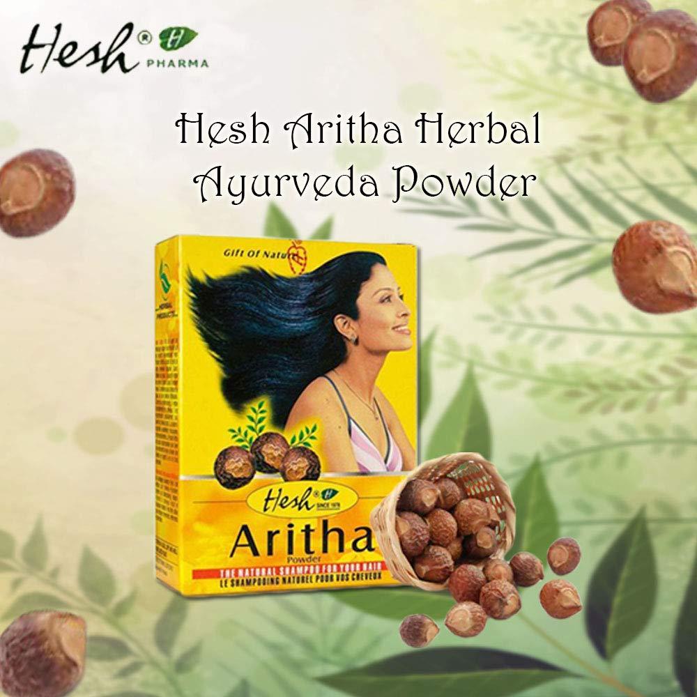 Hesh Herbal Hair Care Combo Pack - Amla, Neem, Shikakai, Aritha Powder ...