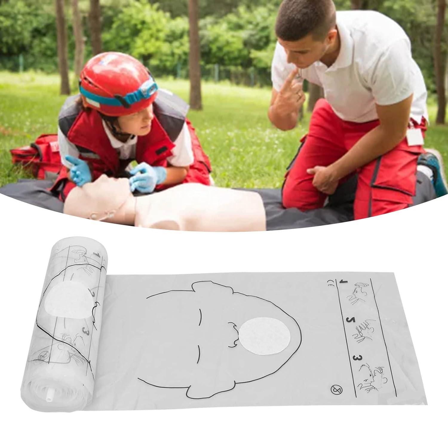 CPR Face Shield Protective Films - Disposable Emergency Barrier for ...