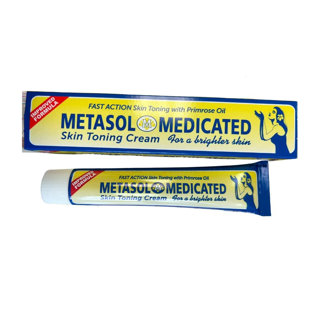 Metasol Medicated Skin Lightening Cream 1.76 oz - Fast-Acting ...